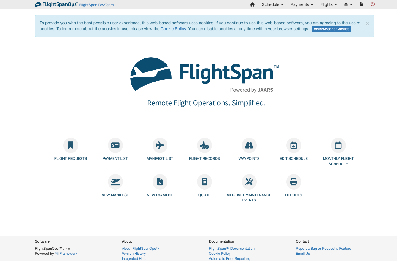 Introduction to FlightSpan™ Ops – FlightSpan Documentation
