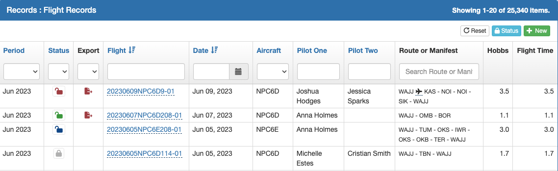 Flight Records Management – FlightSpan Documentation