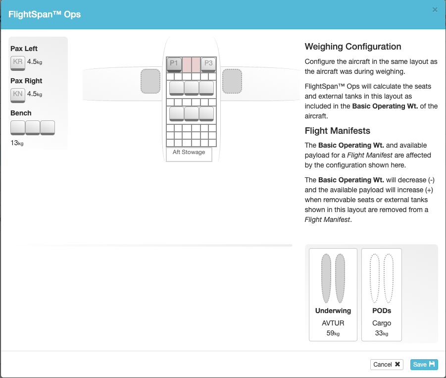 New Aircraft Setup – FlightSpan Documentation