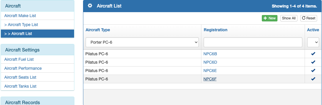 Recording Maintenance – FlightSpan Documentation