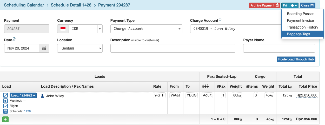 Boarding Passes and Baggage Tags – FlightSpan Documentation