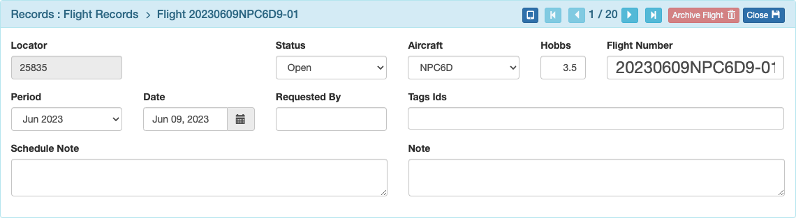 Record Review Process – FlightSpan Documentation