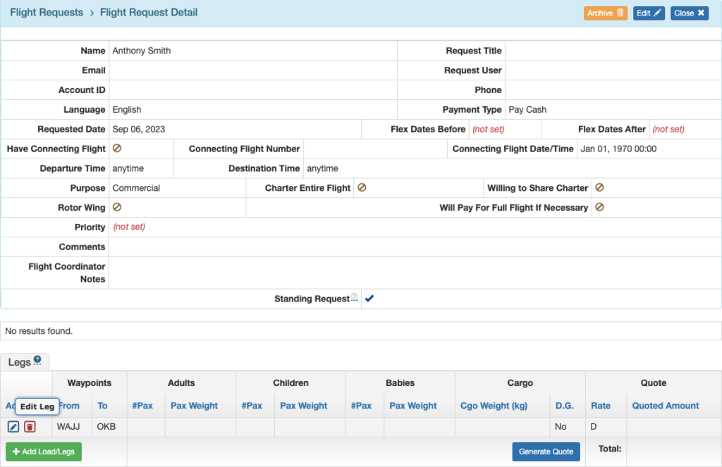Flight Coordinating – FlightSpan Documentation
