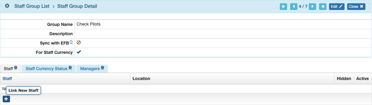 Staff Currency Management – FlightSpan Documentation