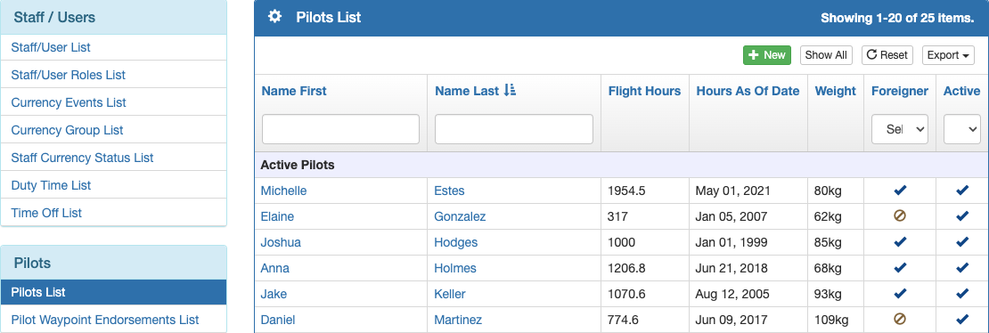 Staff / User Management – FlightSpan Documentation