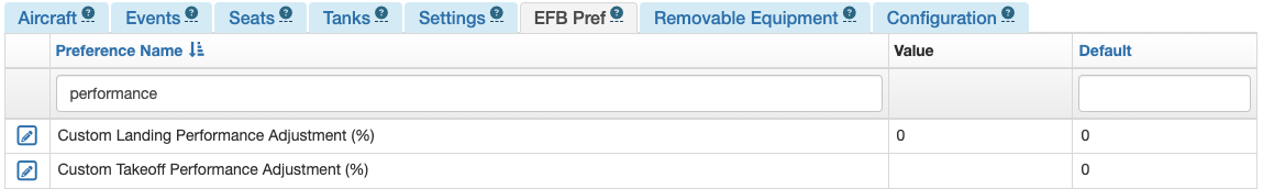 EFB Preferences – FlightSpan Documentation