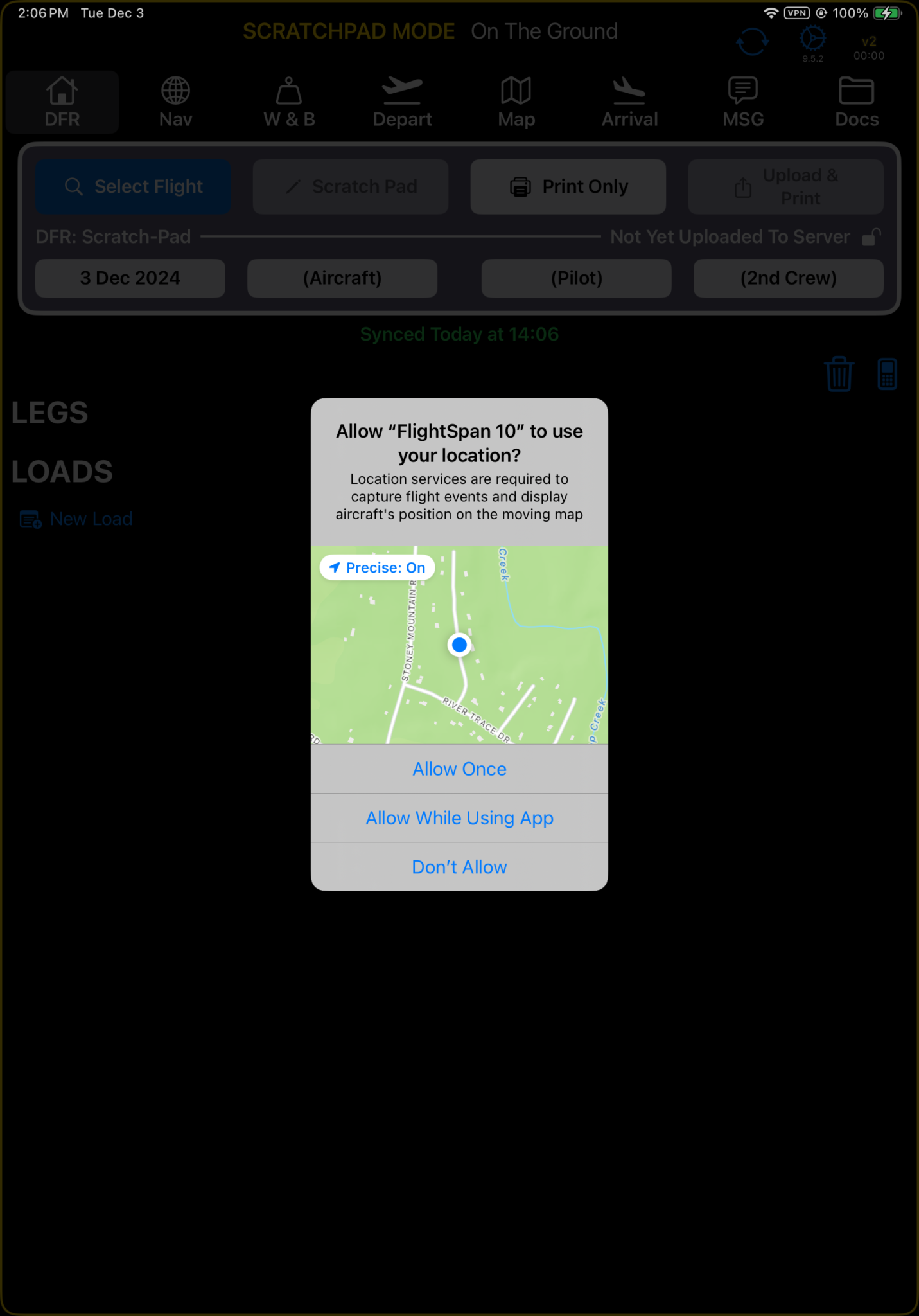 Log In and App Navigation – FlightSpan Documentation